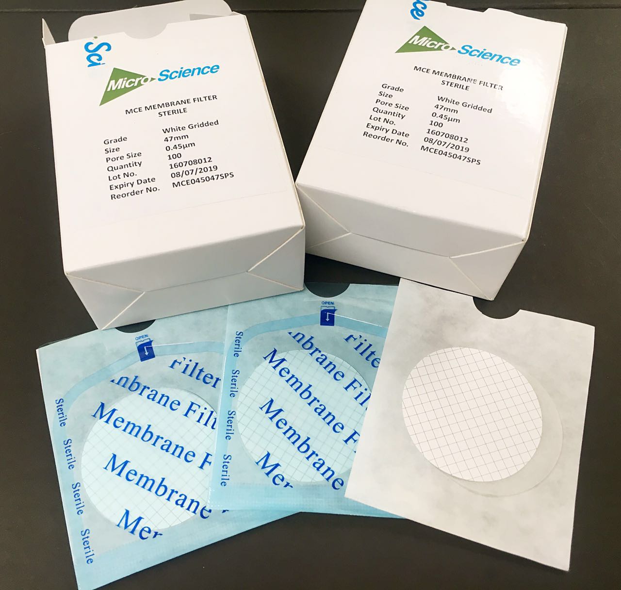 MicroScience(MCE) Sterile Membrane Filters - Microscience